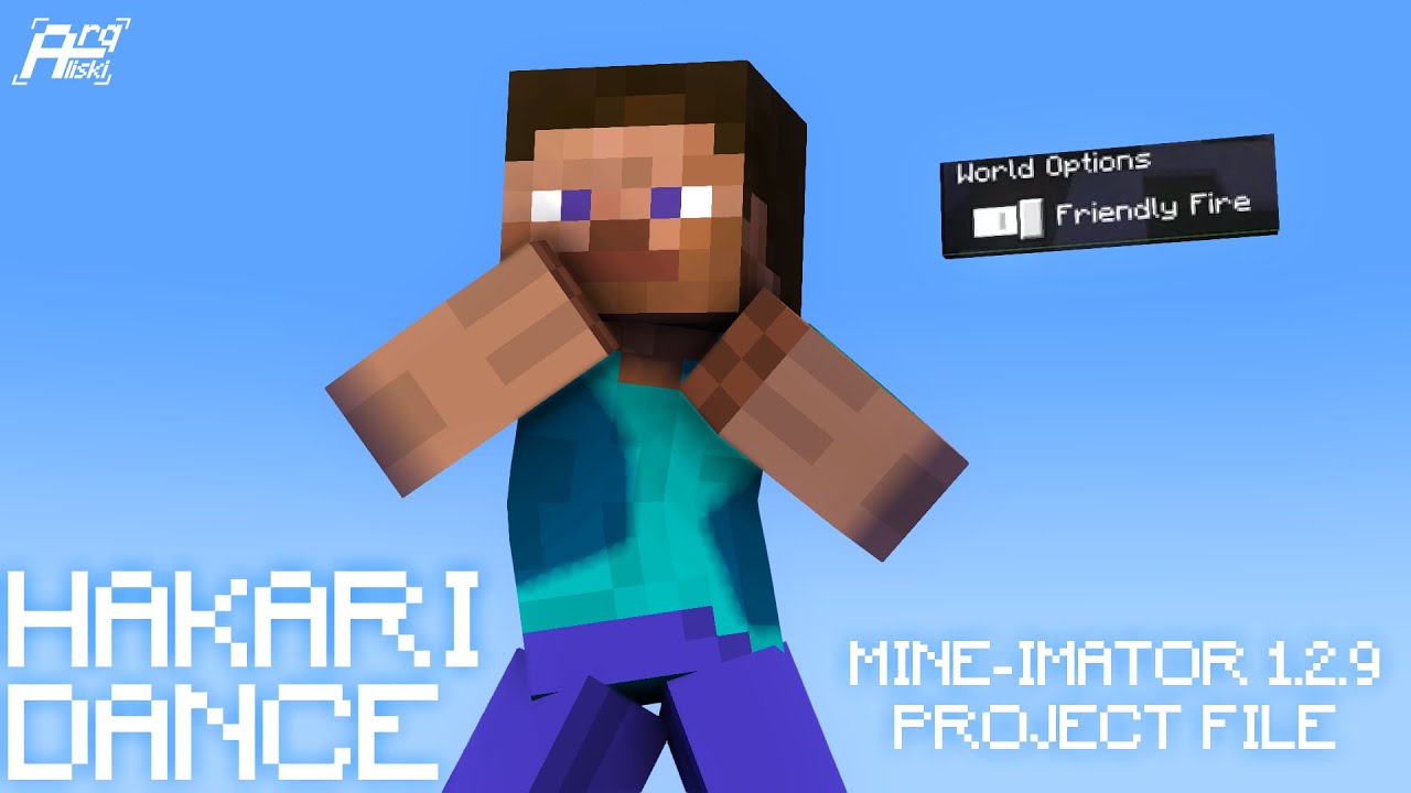 Hakari Dance ~ Lonely Lonely || Minecraft Animation (Free .miproject ...