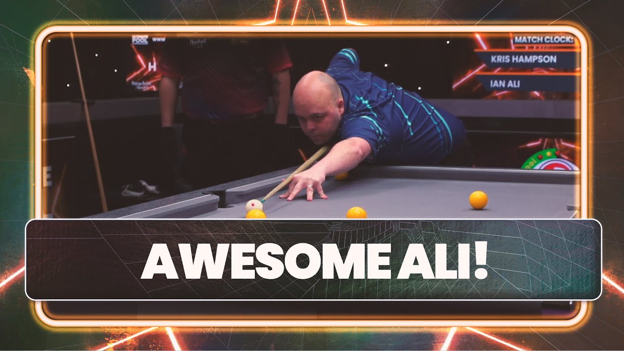 Ian Ali with Highlight Reel Finish in Champions League! Ultimate Pool ...