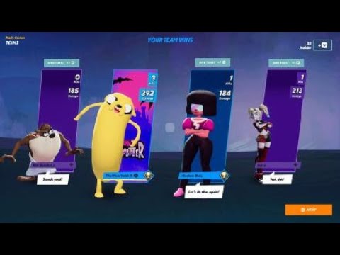 Request:Jake/Garnet Vs Taz/Harley Quinn|MultiVersus - YouTube