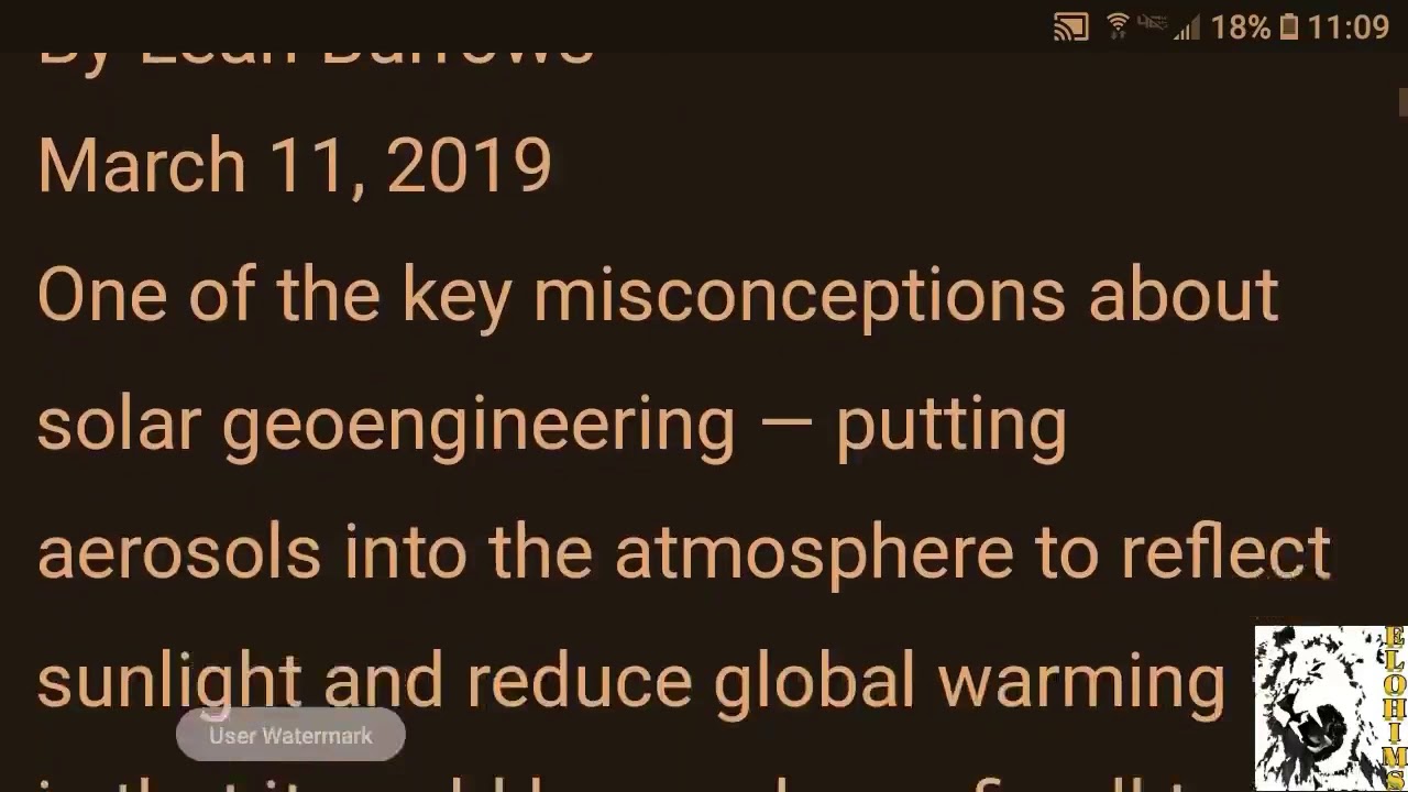 Harvard university explains geoengineering - YouTube