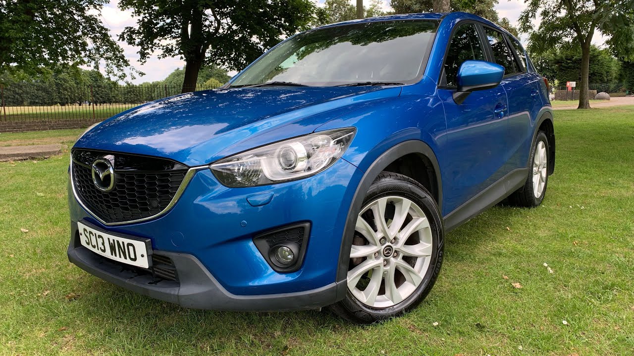 Mazda CX-5 blue - YouTube