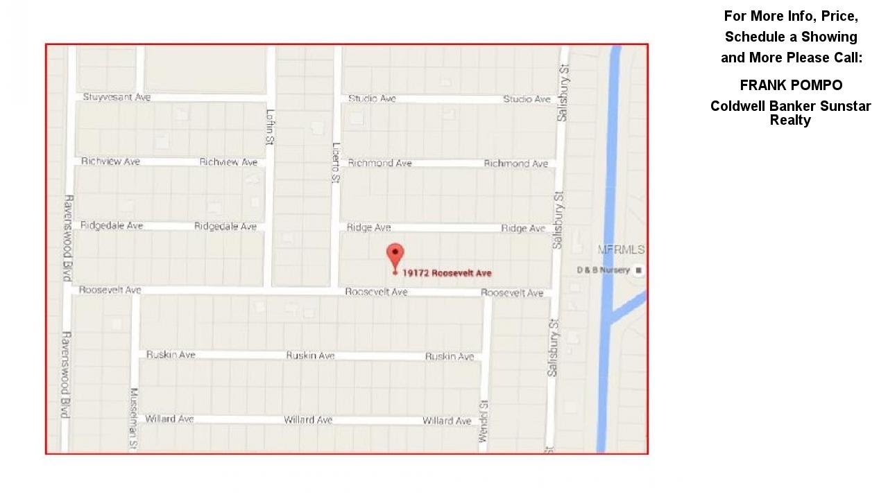 19172 ROOSEVELT AVENUE, PORT CHARLOTTE, FL Presented by FRANK POMPO ...