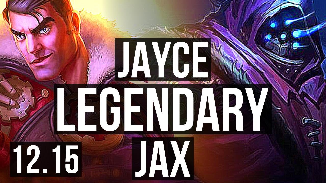 JAYCE vs JAX (TOP) | 600+ games, Legendary, 8/3/7 | KR Master | 12.15 ...