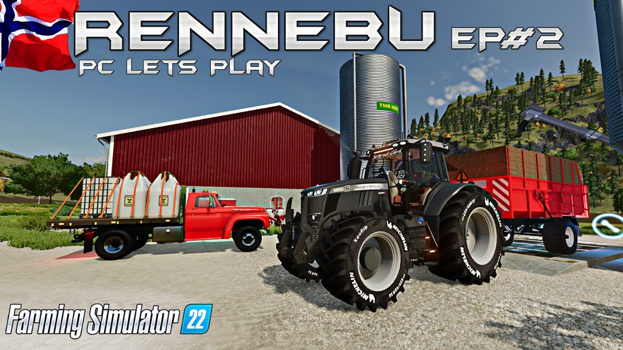 FS22 - RENNEBU - . Farming Simulator 22 - PC lets Play. EP# 2 - YouTube