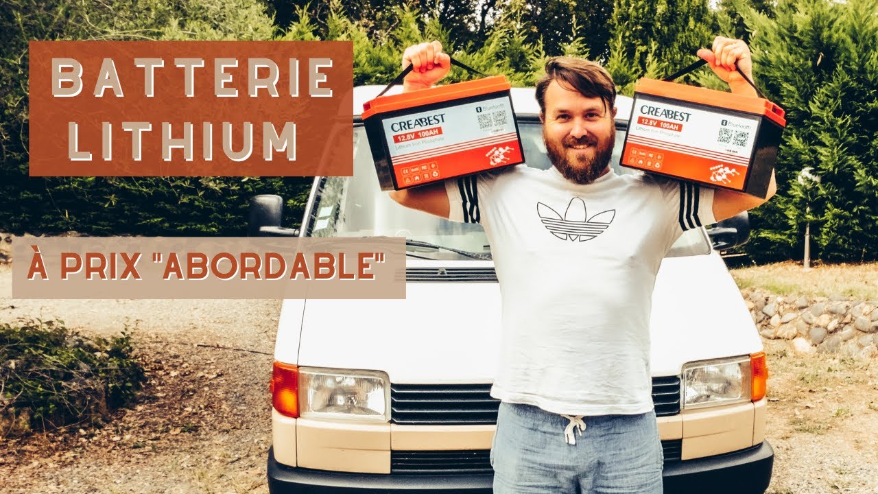 Unboxing et présentation batterie Lithium LifePo4 100ah CREABEST ...
