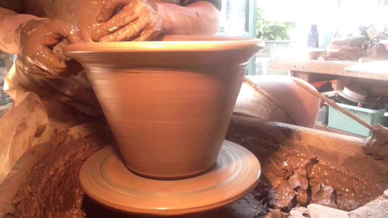 Large pancheon making - YouTube