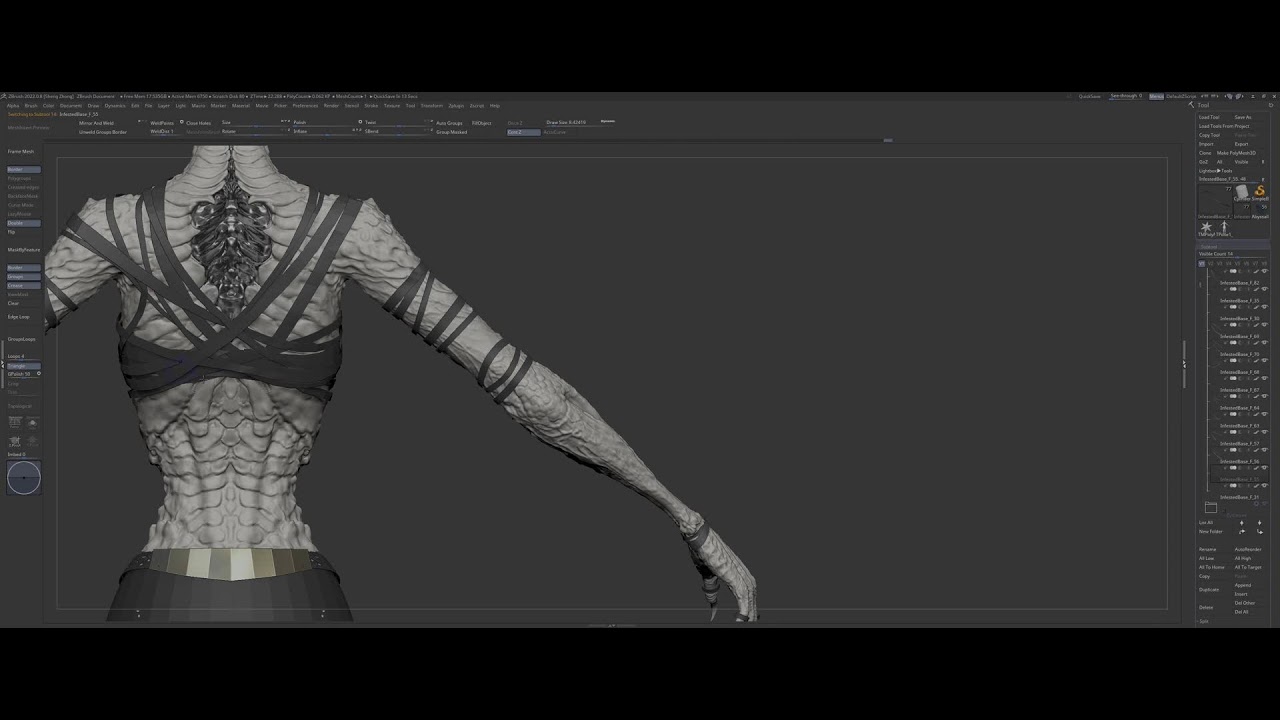 Project Nova - Female Infested Basemesh 18+ - YouTube
