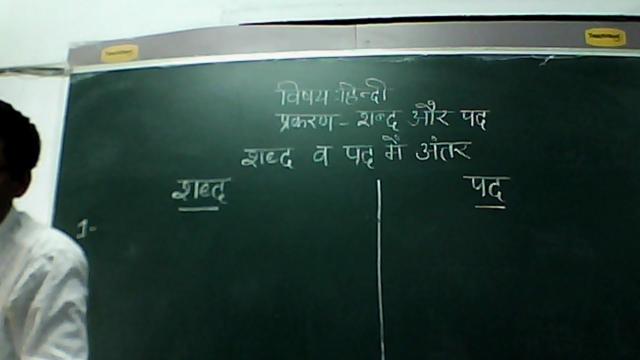 CLASS- 8 , 9 GRAMMAR- SHABAD AUR PAD - YouTube