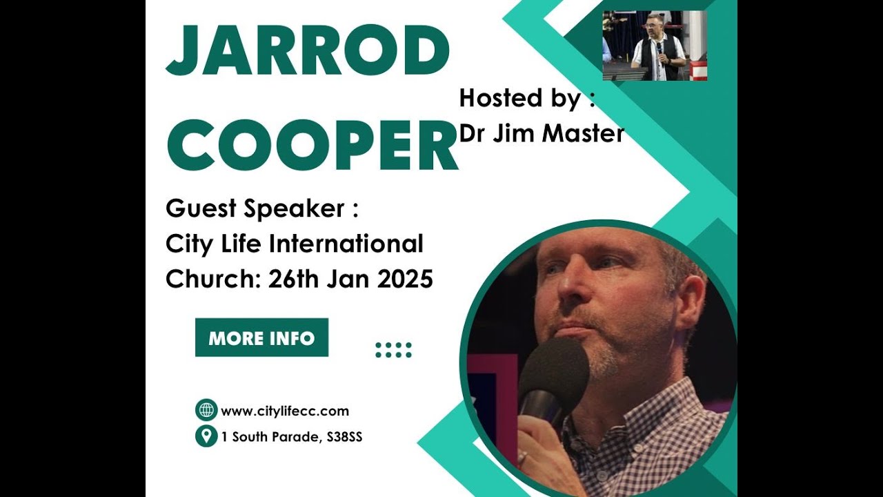 Guest Speaker Jarrod Cooper - "Third Heaven Solutions" - YouTube