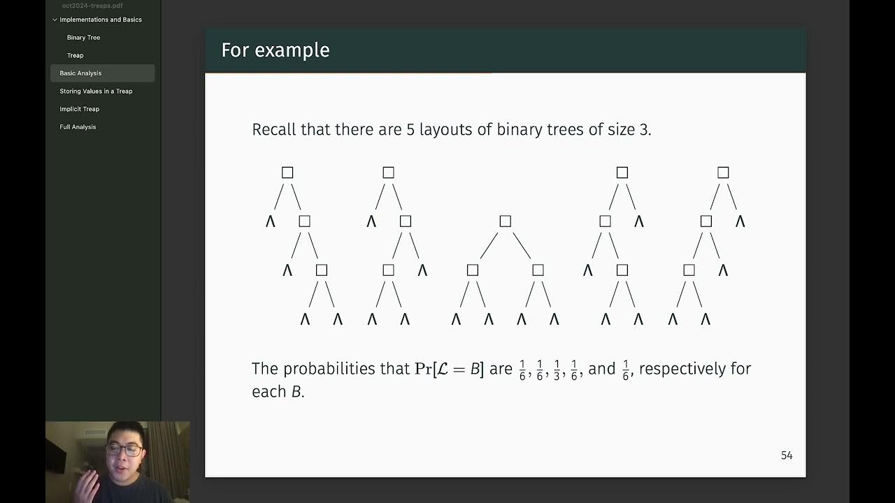[IOI Camp] Treaps ตอนที่ 2.2: Treap Layout Random Variable - YouTube
