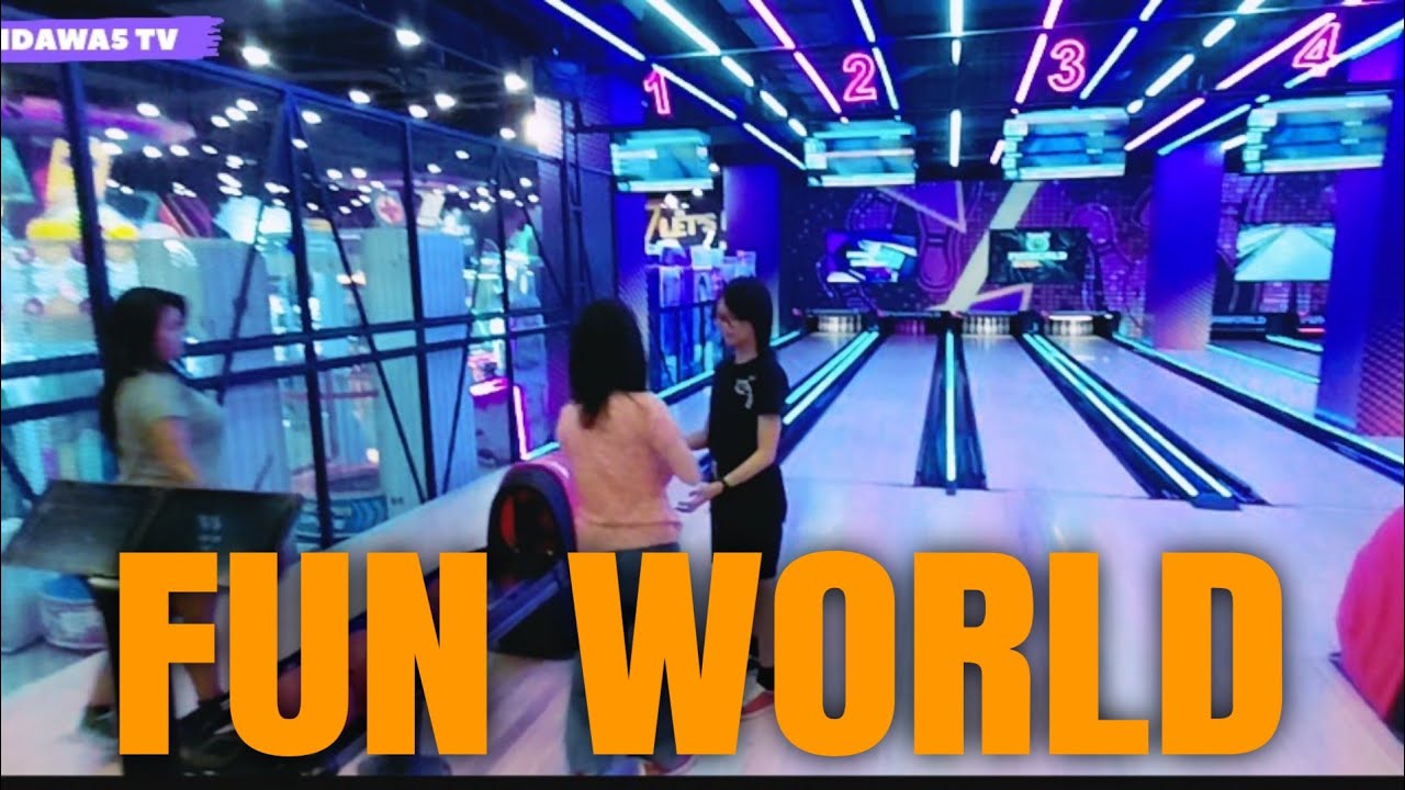 VLOG FUN WORLD GAME AND BOWLING || PAKUWON MALL KONDISI TERKINI 2024 ...