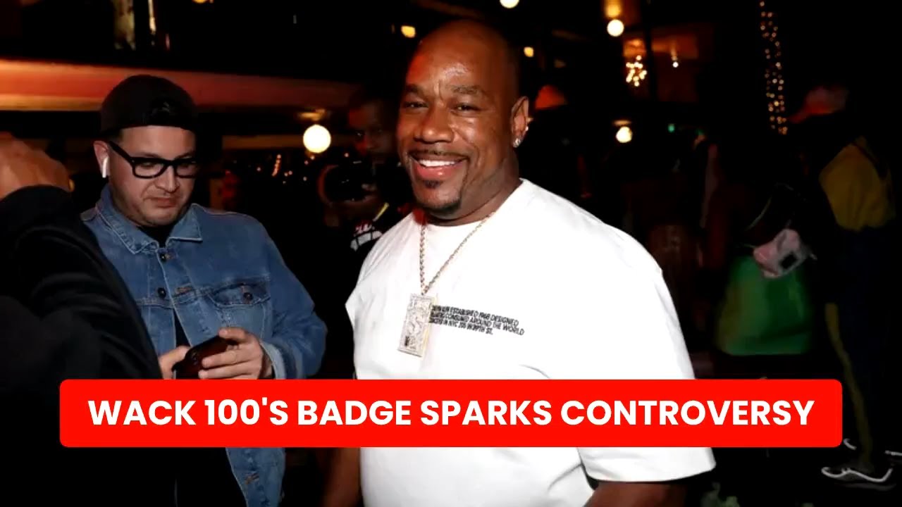 Wack 100 Explains Why He Carries a Police Badge—in His Wallet! - YouTube