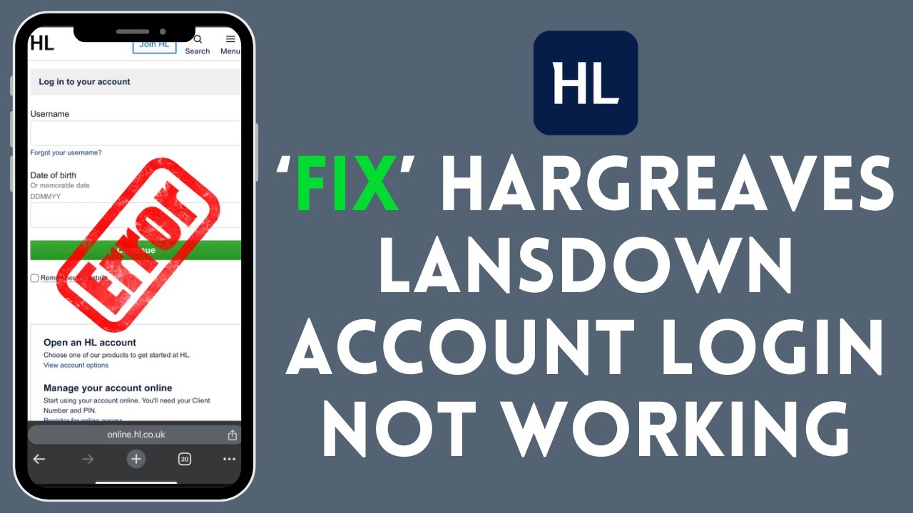 How to Fix Hargreaves Lansdown Account Login Not Working 2024? - YouTube