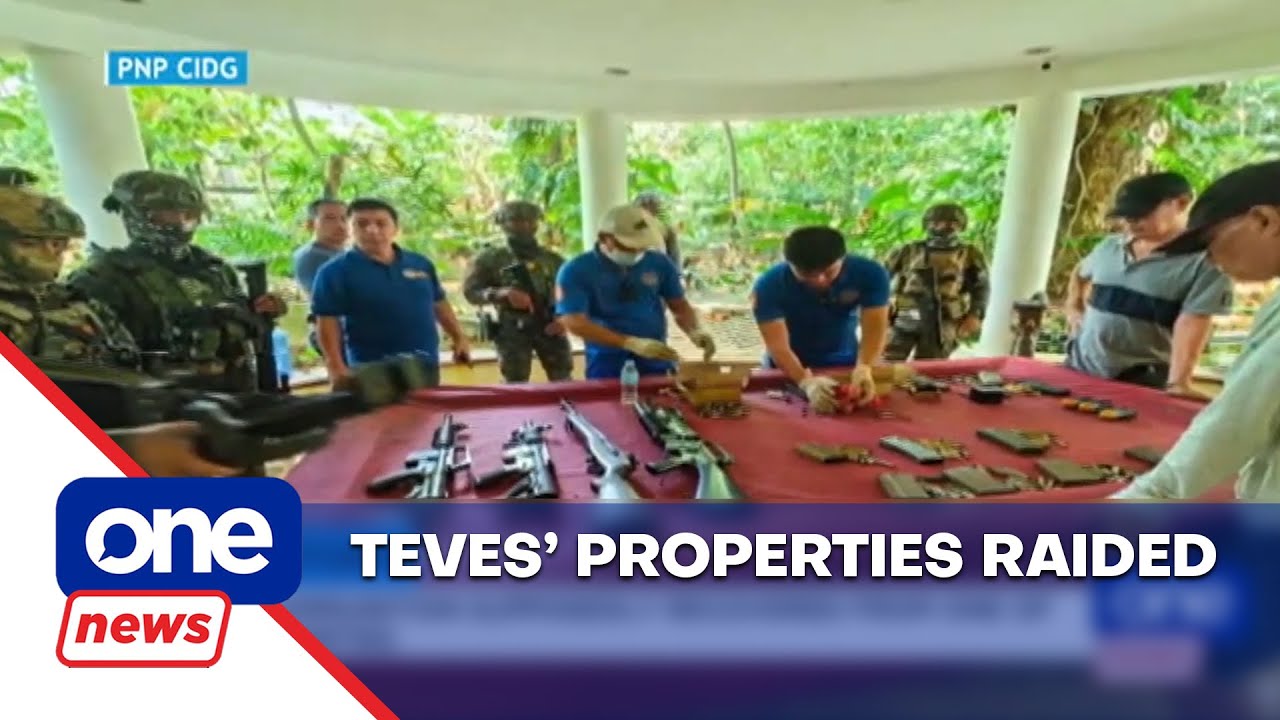 High powered firearms found in Rep. Teves' houses - YouTube