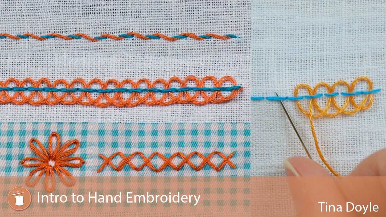 Intro To Hand Embroidery - YouTube