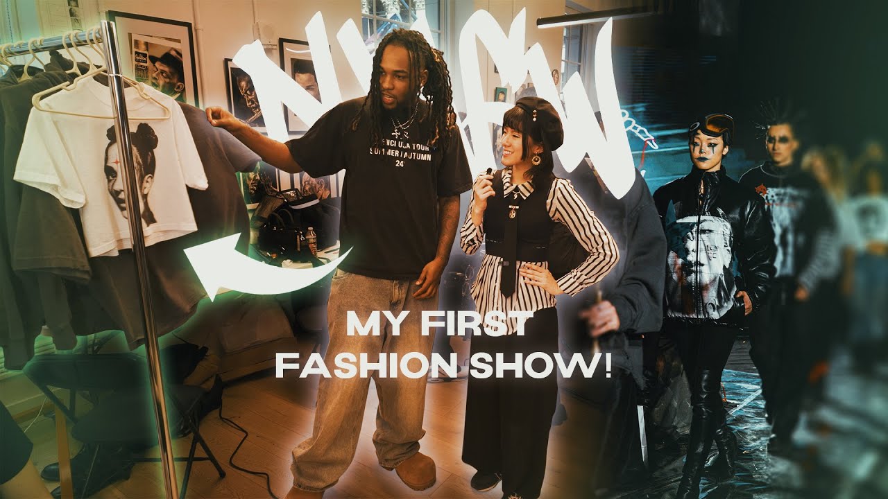 My First Fashion Show Was In NYFW - YouTube