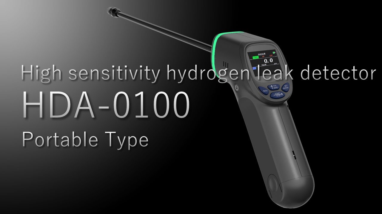 Introducing a new high sensitivity hydrogen leak detector HDA-0100 ...