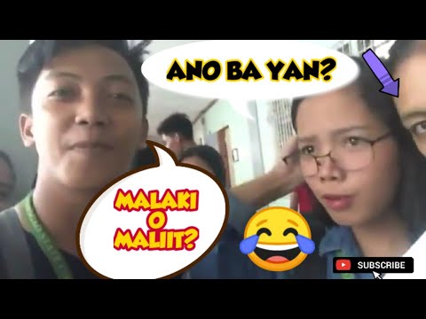 PINOY FUNNY VLOG | Malaki o Maliit? (Daks) - YouTube