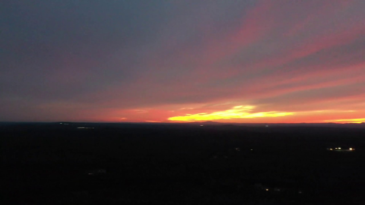 360 Degree Sunset From 400' High Drone - YouTube