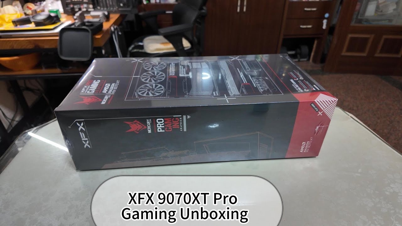 XFX 9070XT Pro Gaming Unboxing - YouTube