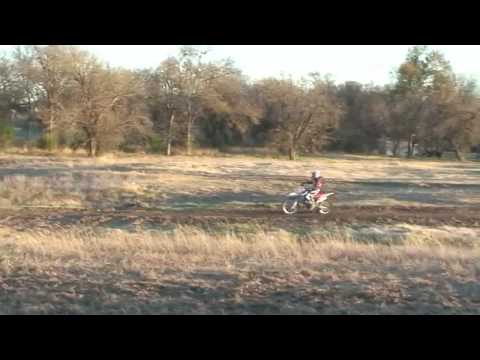 CRF 150R Sam 08 hits 85 foot gap (NTMX)