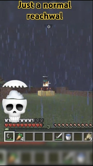 just a normal Minecraft reachwal #minecraft #shorts - YouTube
