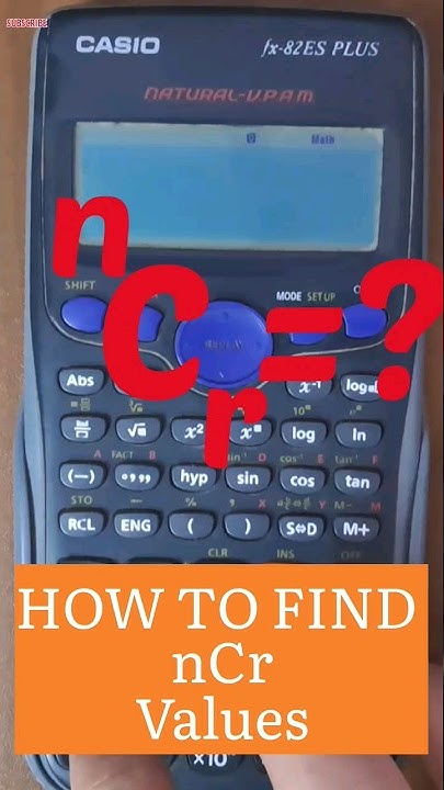 nCr Values in casio😁 I Short Trick 😱 #calculator #casio #engineering ...