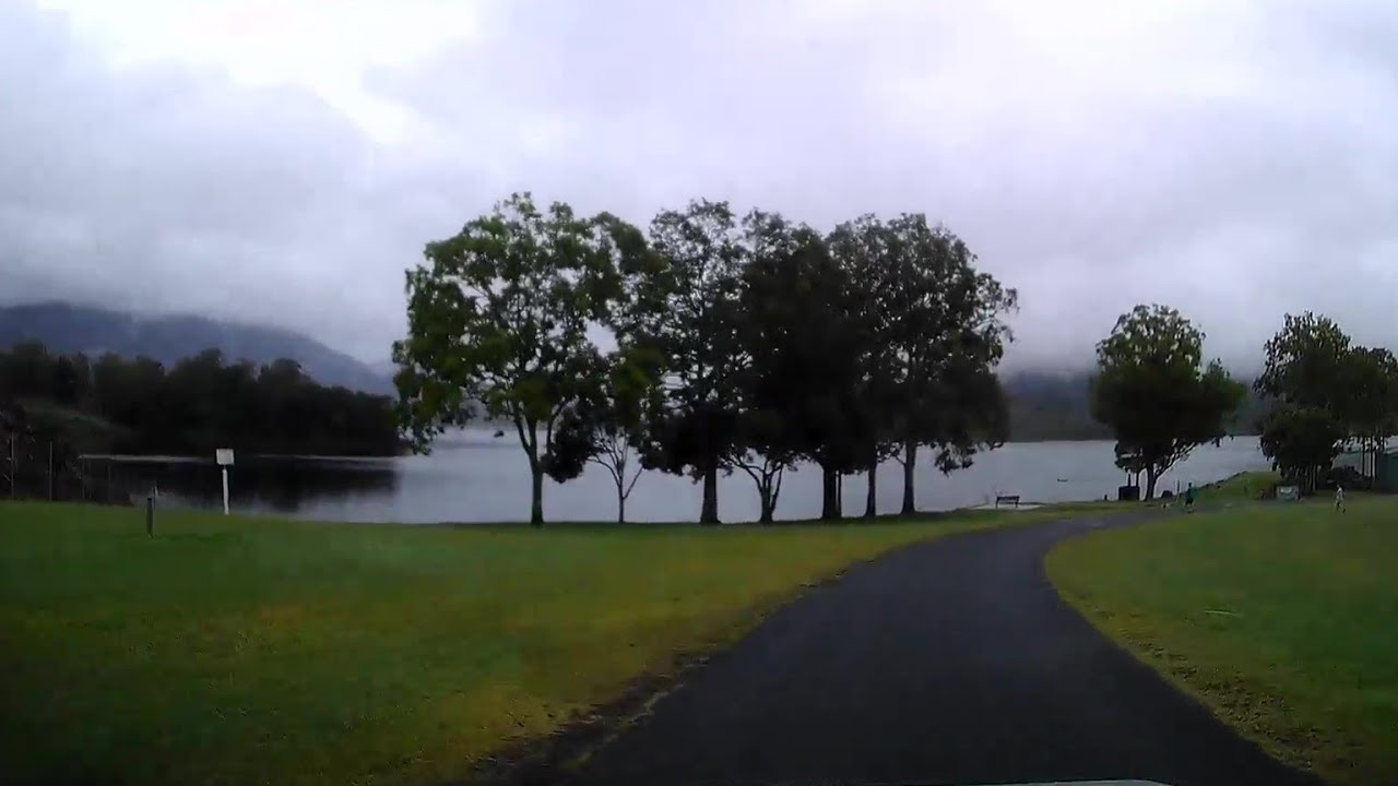 Maroon Dam, Maroon Queensland Dash Cam Real Time - YouTube