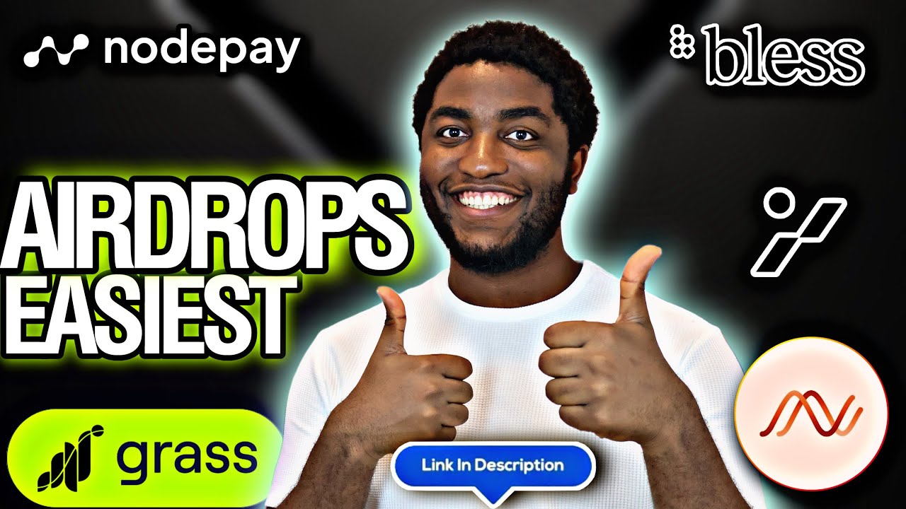 Easy Cryptocurrency Airdrop: Top DePIN Airdrops You Can Start Today! 🌐 ...