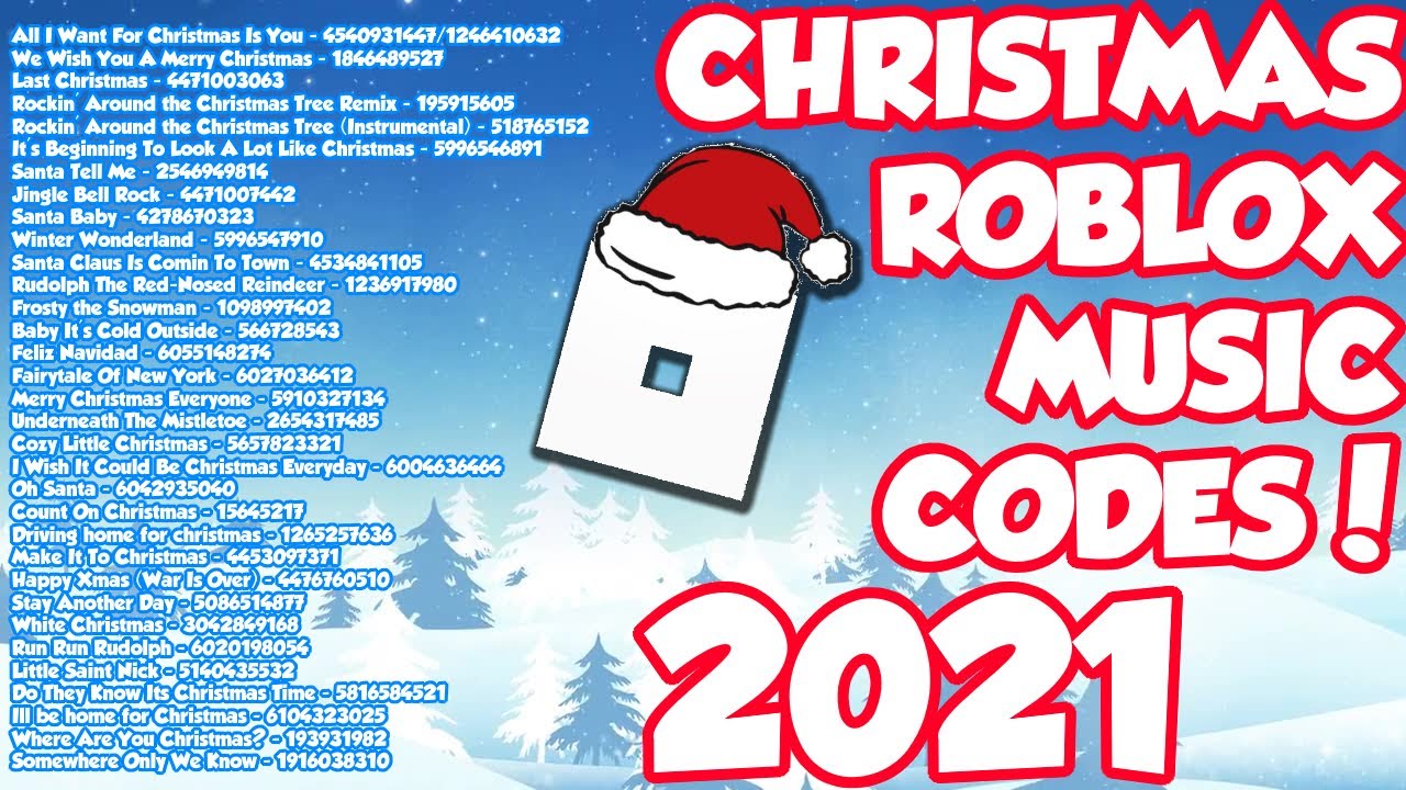 Christmas Roblox Music Codes - WORKING 2021 - YouTube