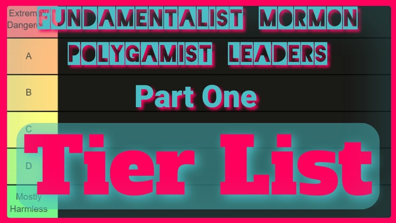 Mormon Polygamist Leaders TIER LIST Part 1 - YouTube