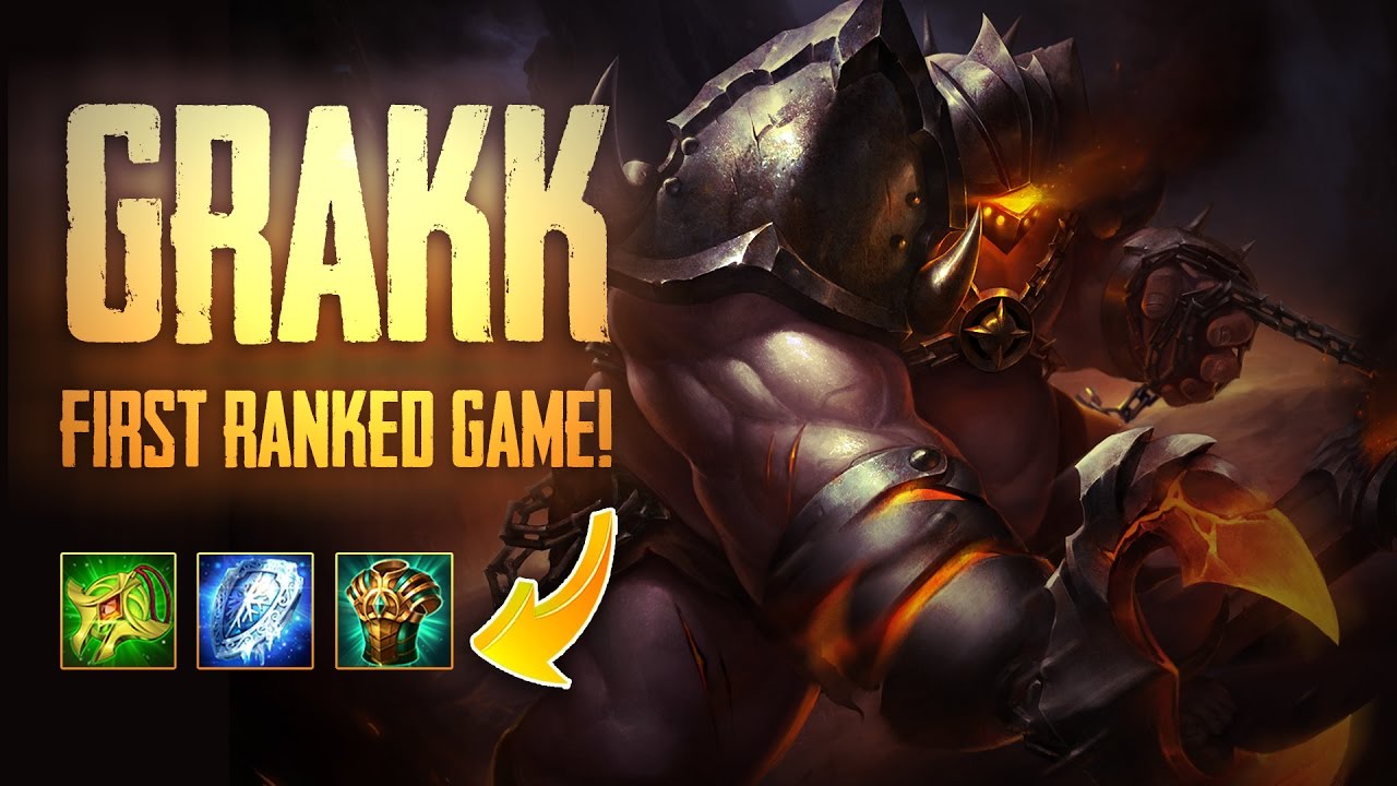 Strike of Kings: BUSTIN DOORS DOWN IN RANKED!! Grakk [MA/Tank Bot ...