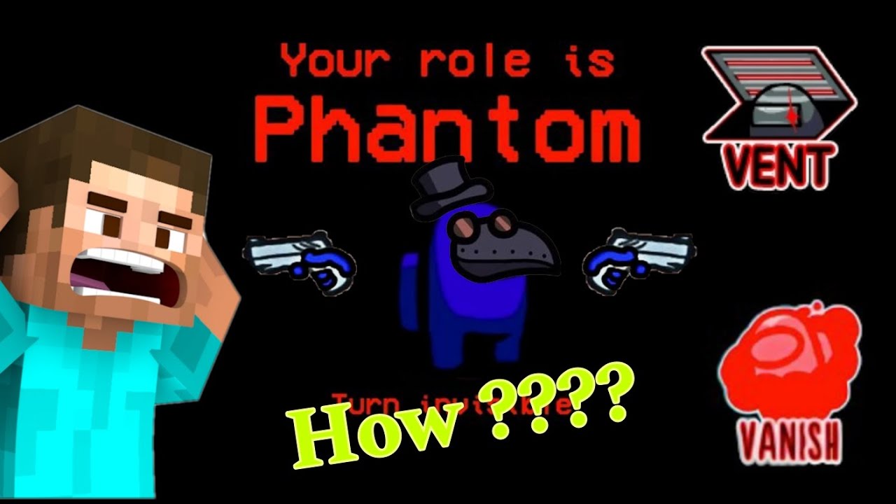 I Become Phantom | Among us Gameplay #amongus - YouTube