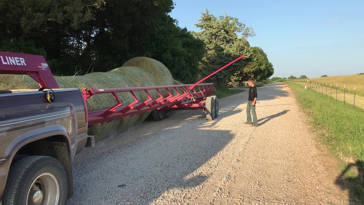Hauling Hay - YouTube