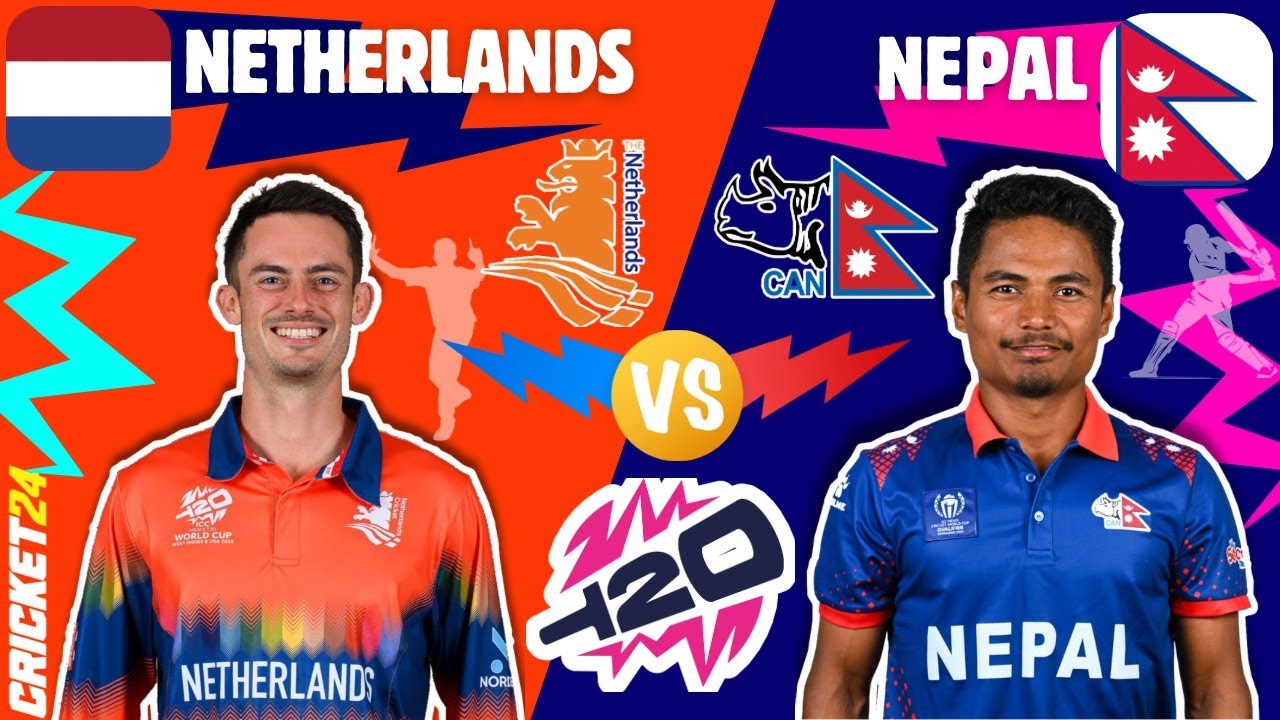 NEPAL vs NETHERLANDS LIVE| NEP vs NED |T20 Cricket LIVE GAMING|Cricket ...