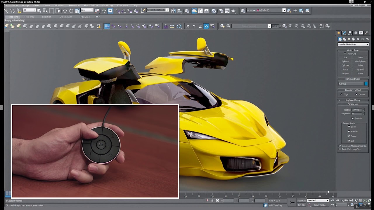 BenQ Designer Monitor - How To Use The Hotkey Puck - YouTube