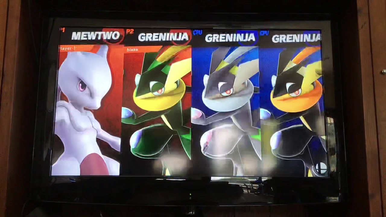 Mewtwo clones Greninja! - YouTube
