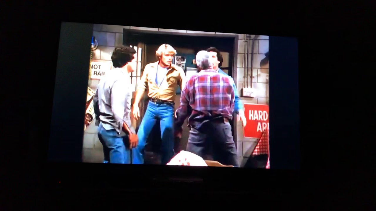 Dukes of Hazzard Boar’s Nest brawl Officer Daisy Duke - YouTube