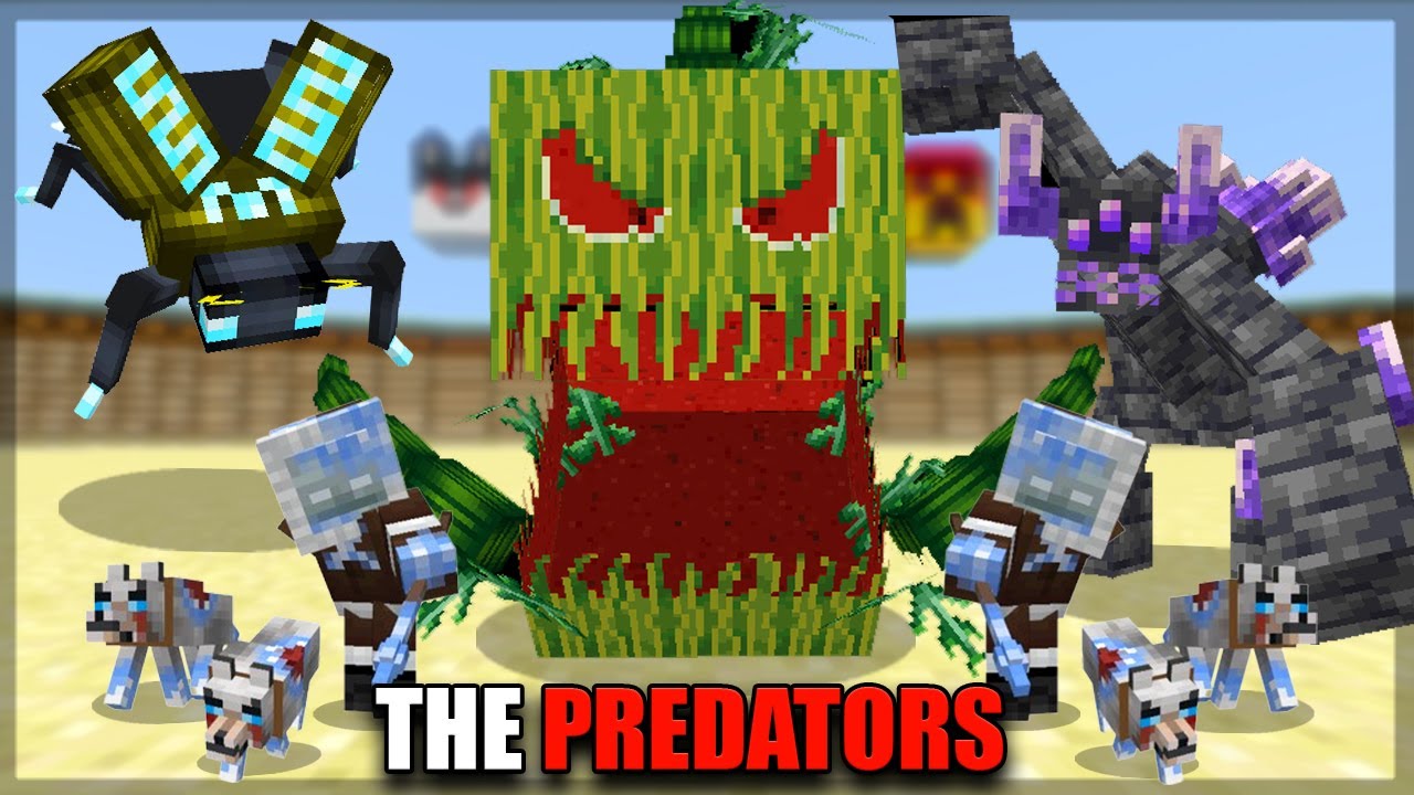 Minecraft: NOVOS BOSSES INCRÍVEIS !! THE PREDATORS MOD | MINECRAFT MODS ...