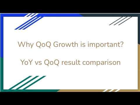 Why QoQ growth is important / YoY vs QoQ result comparison - YouTube