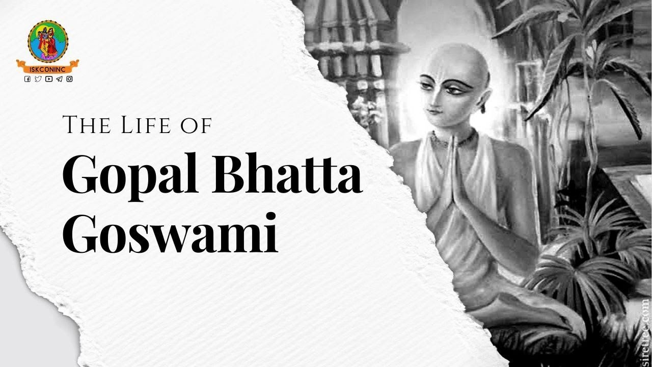 Srila Gopal Bhatta Goswami - YouTube