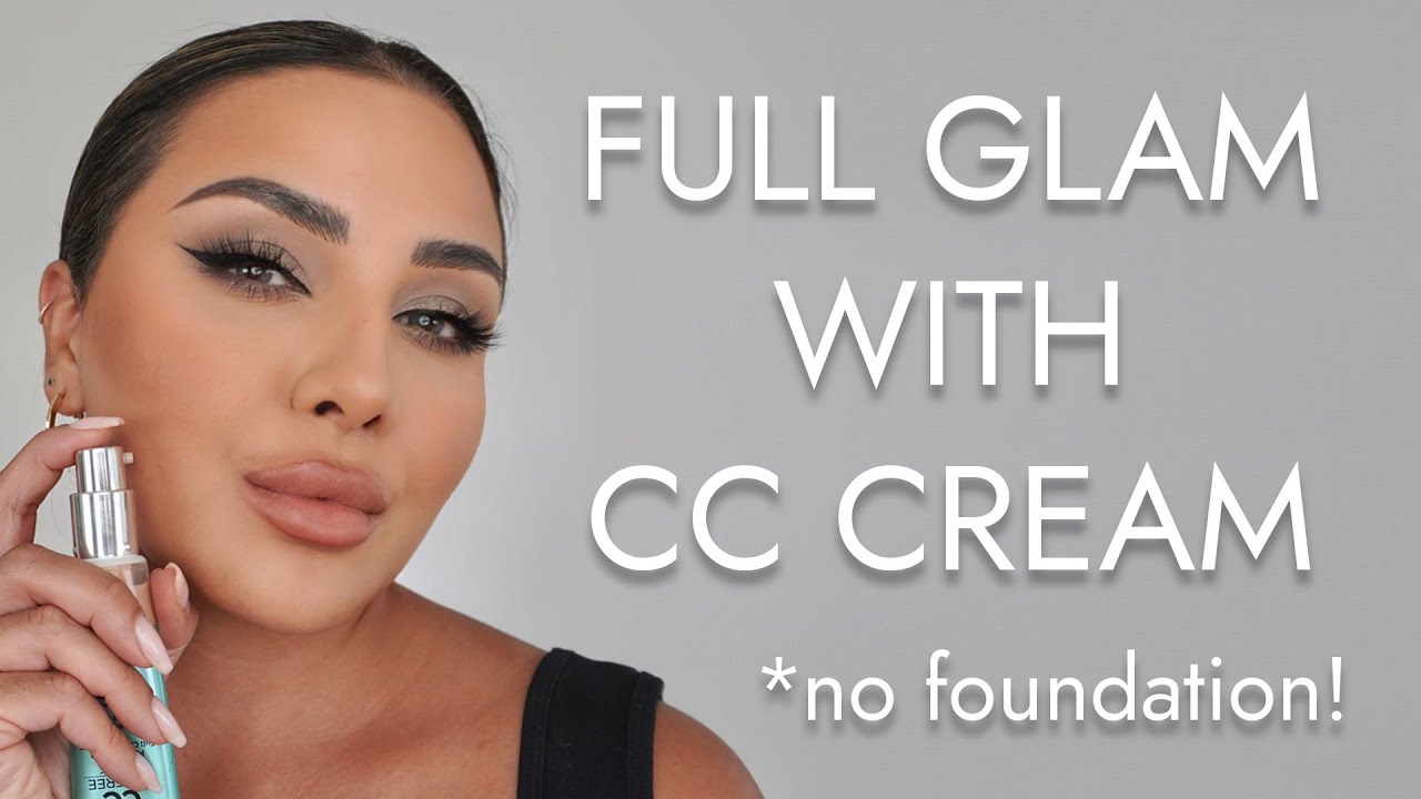 FULL GLAM MAKEUP WITH CC CREAM | NINA UBHI - YouTube