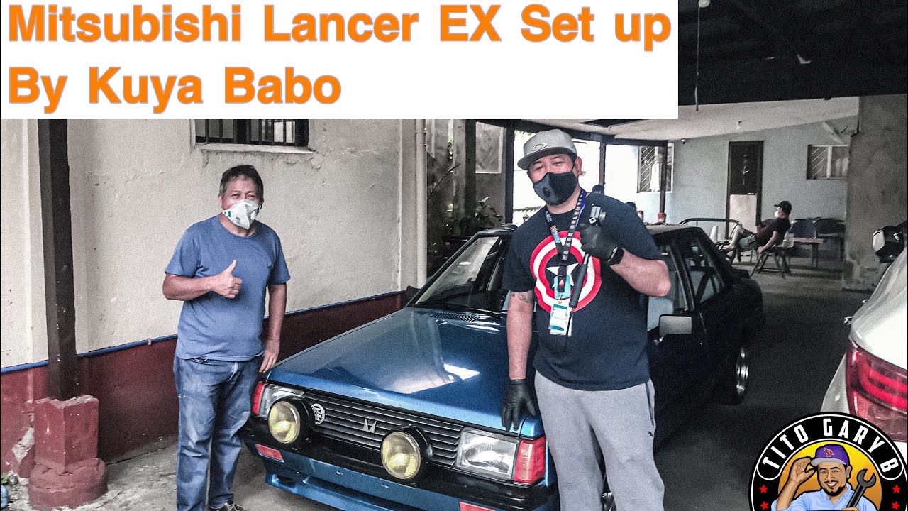Mitsubishi Lancer Boxtype EX Set up by Kuya Babo (with subtitle - use ...