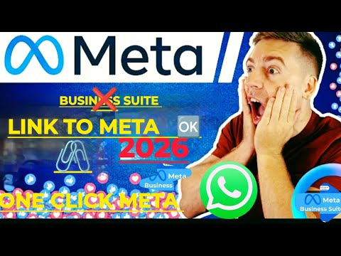 Link sy meta veryfi Kesy karn how to connect meta  business account 