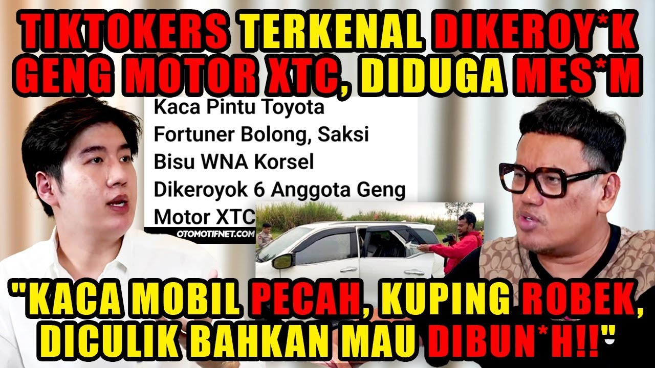 Tiktokers Dave Stanley ditelanj*ngin, dikeroy*k Geng Motor XTC sampai babak belur‼️ - YouTube