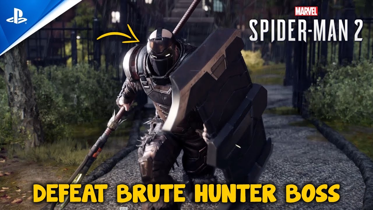 The Flames Have Been Lit Mission - Defeat Brute Hunter Boss | SPIDER-MAN 2 - YouTube