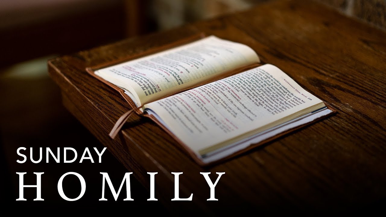 Sunday Homily 1/24/21 - YouTube