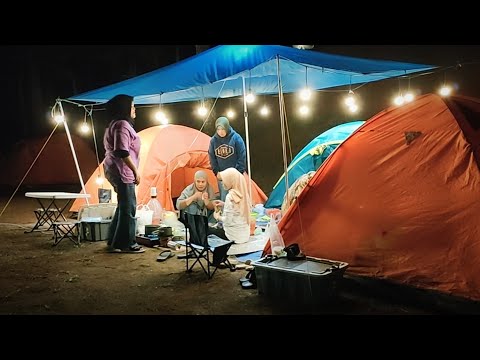 camping keluarga di Batu camp site Coban Rais - YouTube