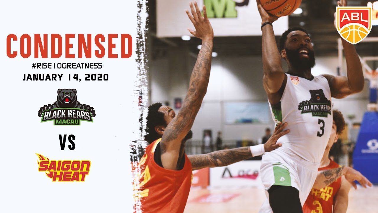 Macau Black Bears v Saigon Heat | CONDENSED HIGHLIGHTS | 2019-2020 ...