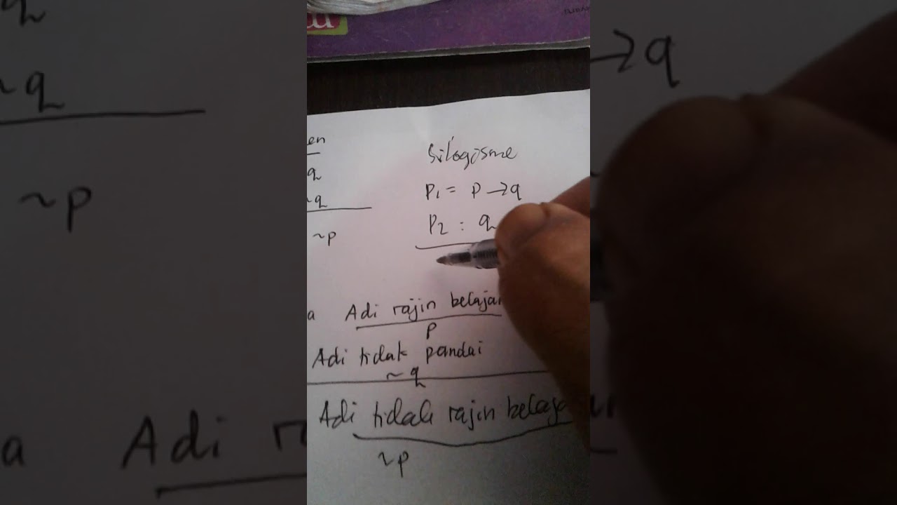 Contoh modus tolen dan silogisme - YouTube